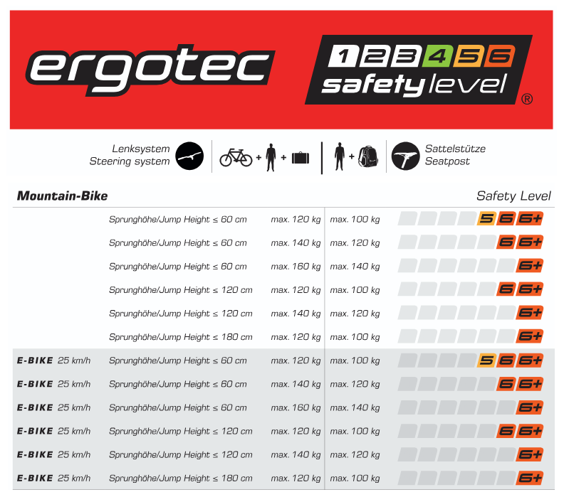 ErgoTec Flat Bar Bügel 780 mm – Aluminium Lenker für MTB & E-Bike | 12 ...